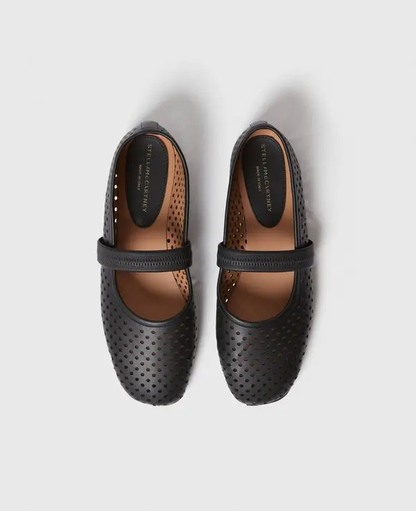 Stella McCartney Ryder Perforated Ballet Flats