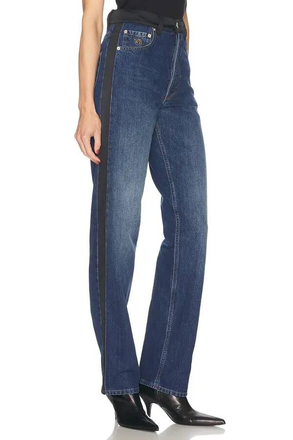WALES BONNER Echo Denim Jeans
