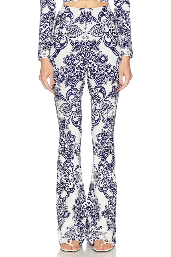 Etro Knit Straight Leg Pants