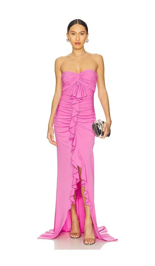 Cinq À Sept Jennette Gown - Calla Lily