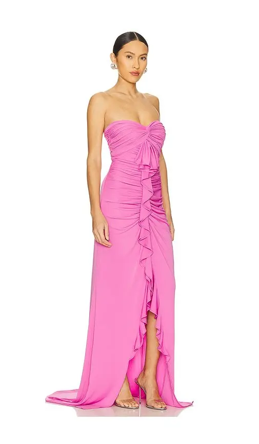 Cinq À Sept Jennette Gown - Calla Lily