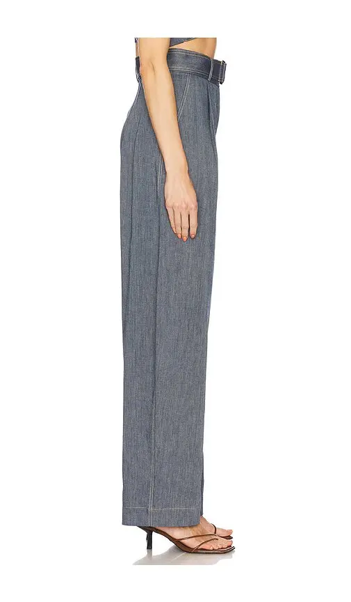 Matthew Bruch Pleated Barrel Trouser