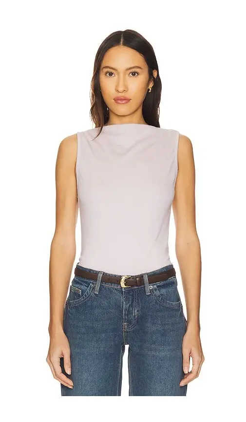 Michael Stars Coco Ruched Top