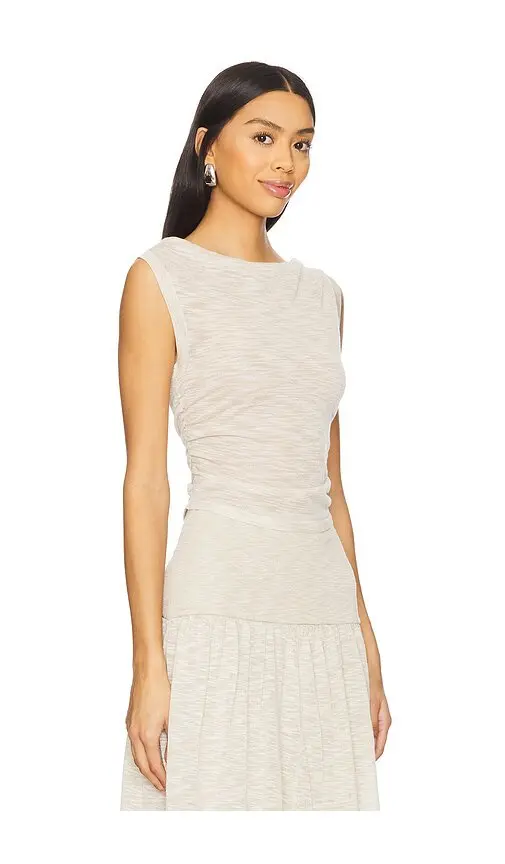 4TH & RECKLESS Nikki Semi Sheer Knit Top