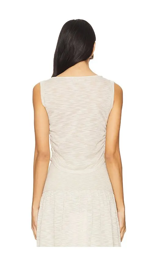 4TH & RECKLESS Nikki Semi Sheer Knit Top