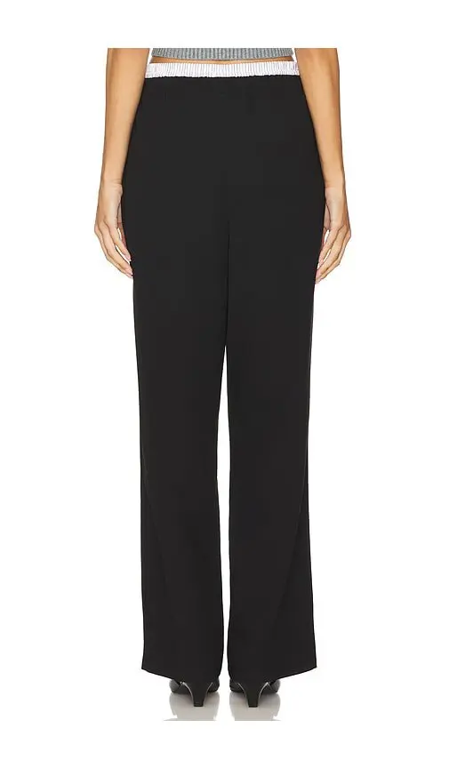4TH & RECKLESS Bianaca Contrast Waist Trousers