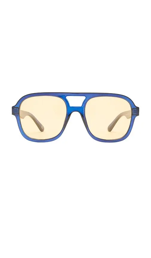 AIRE Whirlpool Sunglasses - Navy & Golden Tint