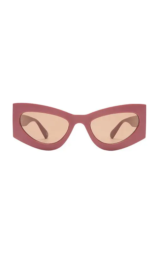 AIRE Electra Sunglasses - Terracotta & Hazel Tint