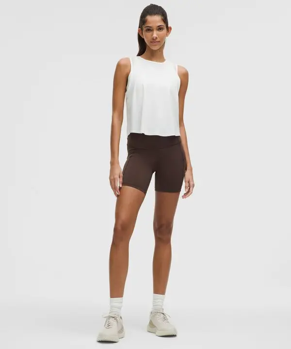 Lululemon Fast And Free High-rise 6" Short - Espresso