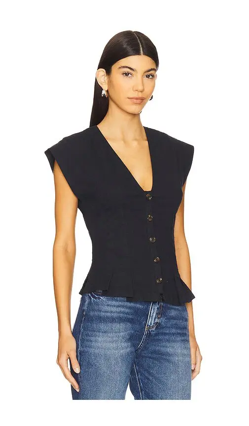 Free People X Dylan Vest - Black