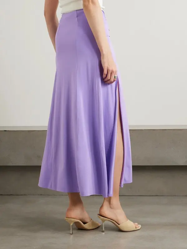 Rabanne Knotted Gathered Maxi Skirt