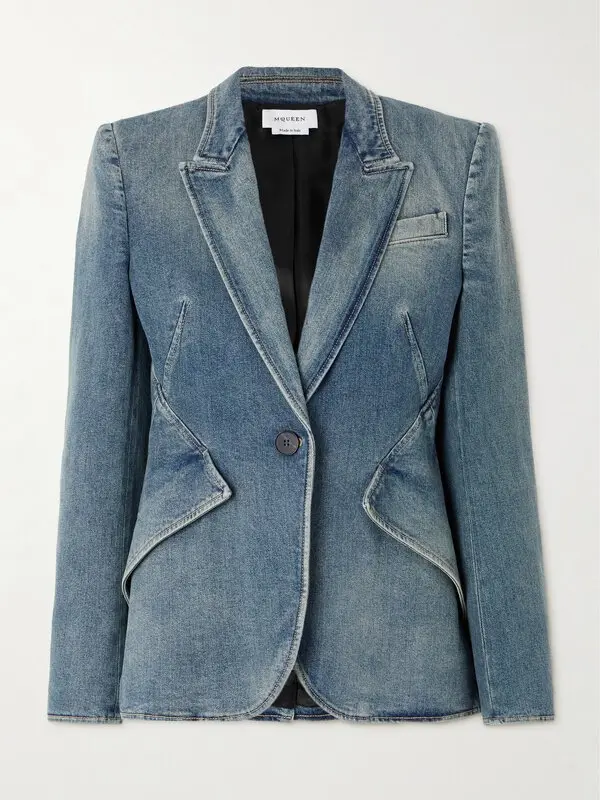 Alexander McQueen Denim Blazer