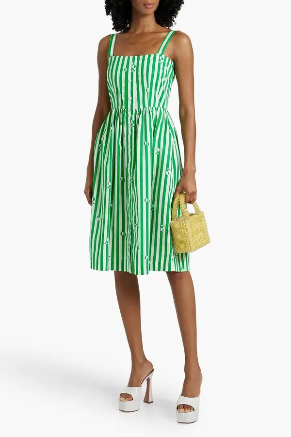hvn green dress Silk Morgan Dress