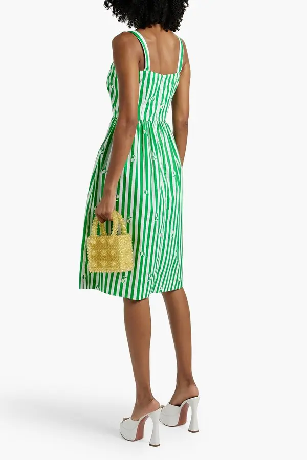 green emerald velvet dress Silk Paula Dress – HVN main image 0