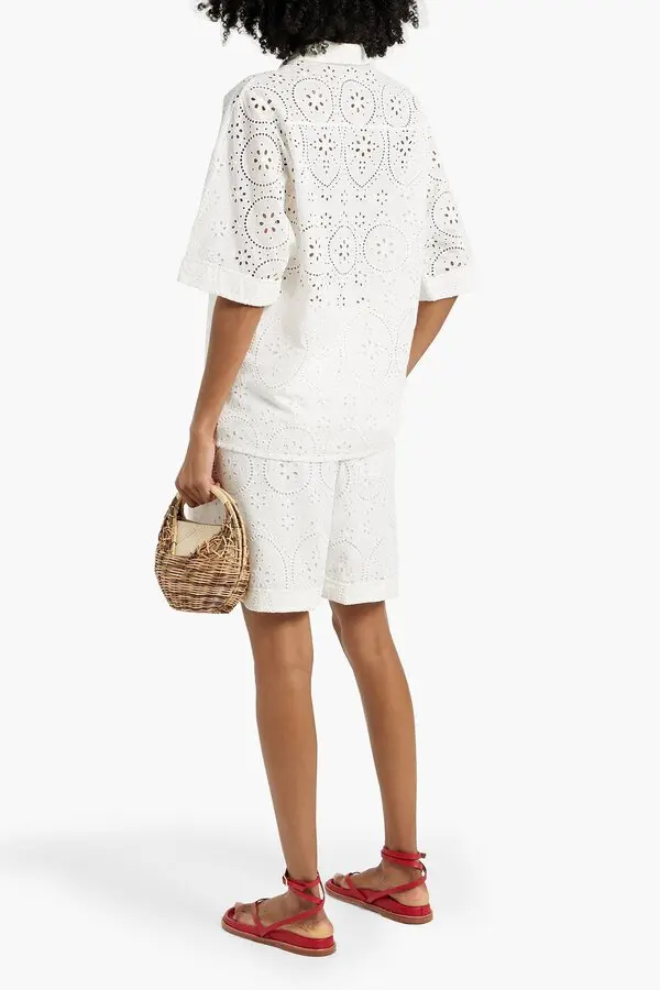Charo Ruiz Ibiza Broderie Anglaise Shirt