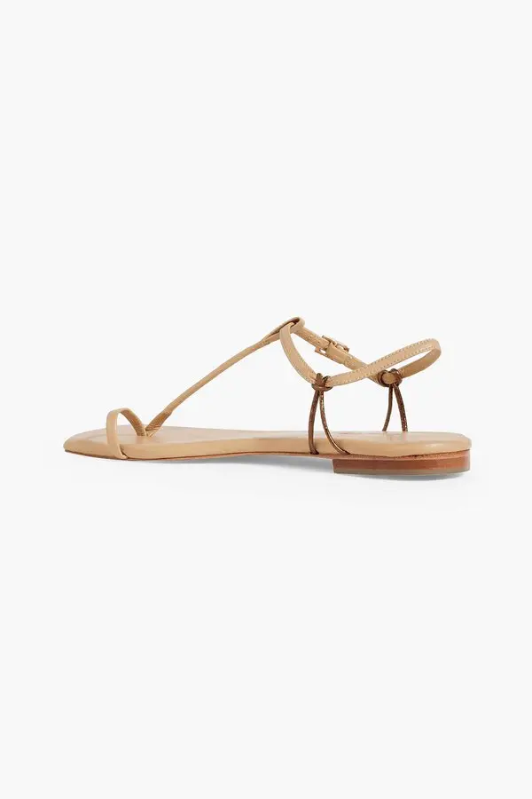 Johanna Ortiz Sun Downer Leather Sandals