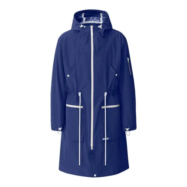 Mackage Gage Long Shell Parka Jacket - Mineral Blue