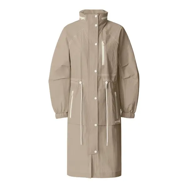 Mackage Makayla Knee-length Rain Jacket - Taupe