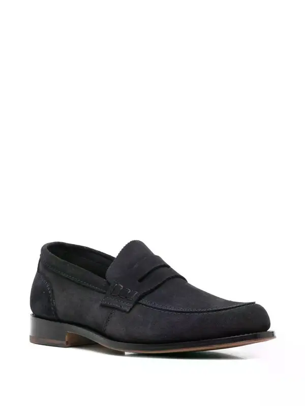TRICKER'S Suede Loafers - Blue