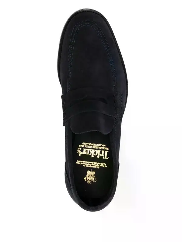 TRICKER'S Suede Loafers - Blue