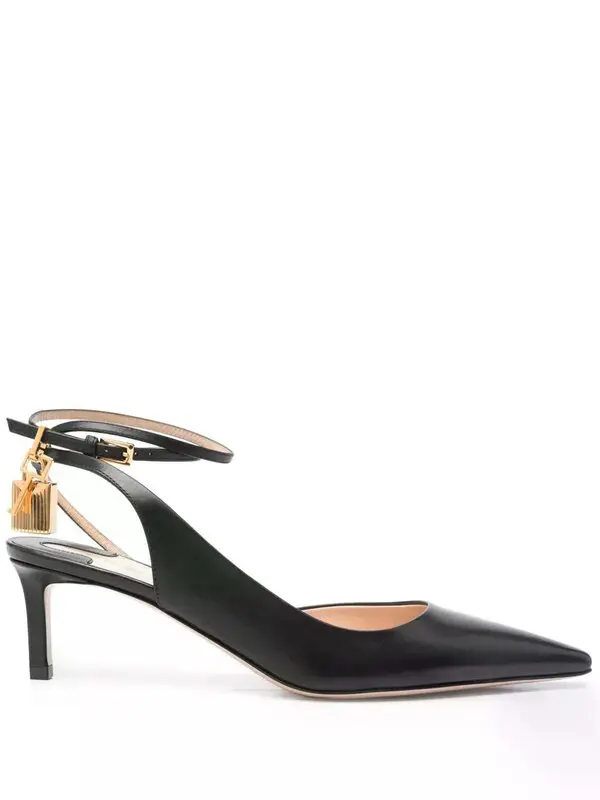 TOM FORD 65mm Padlock Pumps - Black