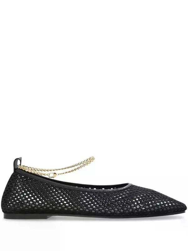 MARIA LUCA Leather Ballerina Shoes
