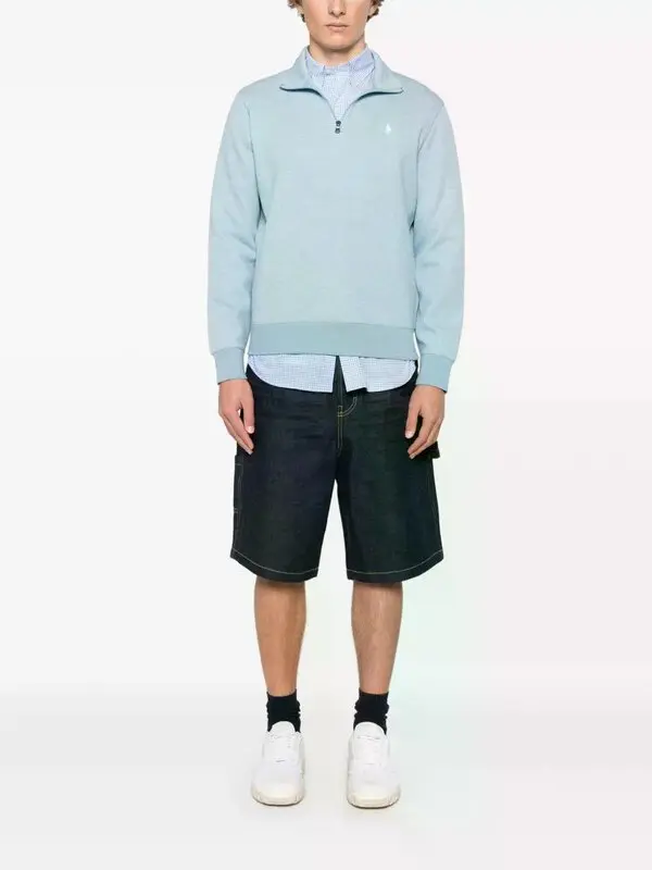 Polo Ralph Lauren Polo Pony-embroidered Sweatshirt - Blue