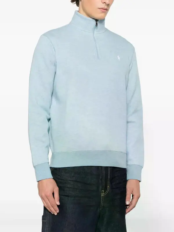 Polo Ralph Lauren Polo Pony-embroidered Sweatshirt - Blue