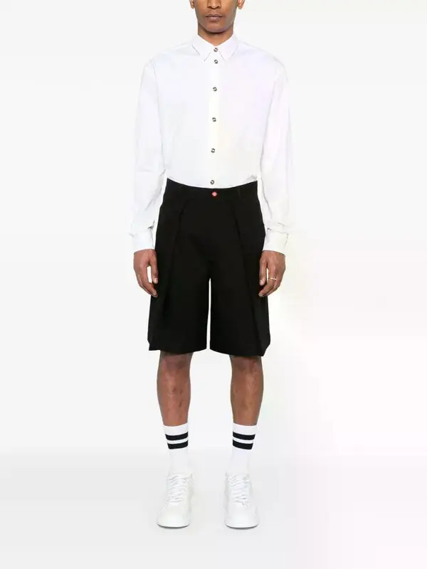 Casablanca Pleated Wool Shorts