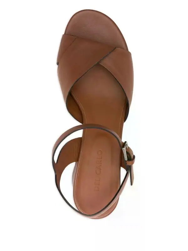 DEL CARLO Leather Sandals