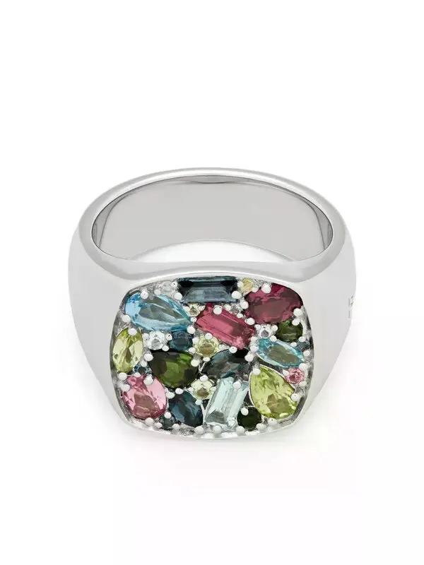 Tom Wood Shiki Kaleidoscope Ring - Silver