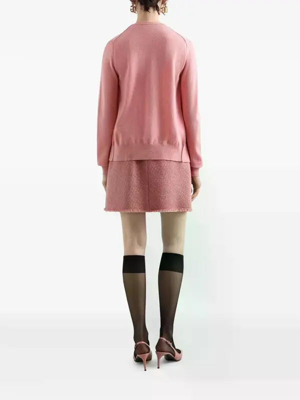 Dolce & Gabbana Dna Cashmere Vest - Pink