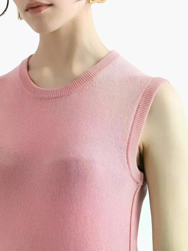 Dolce & Gabbana Dna Cashmere Vest - Pink