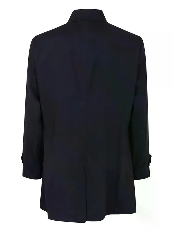 BARBA NAPOLI Wool Coat - Blue