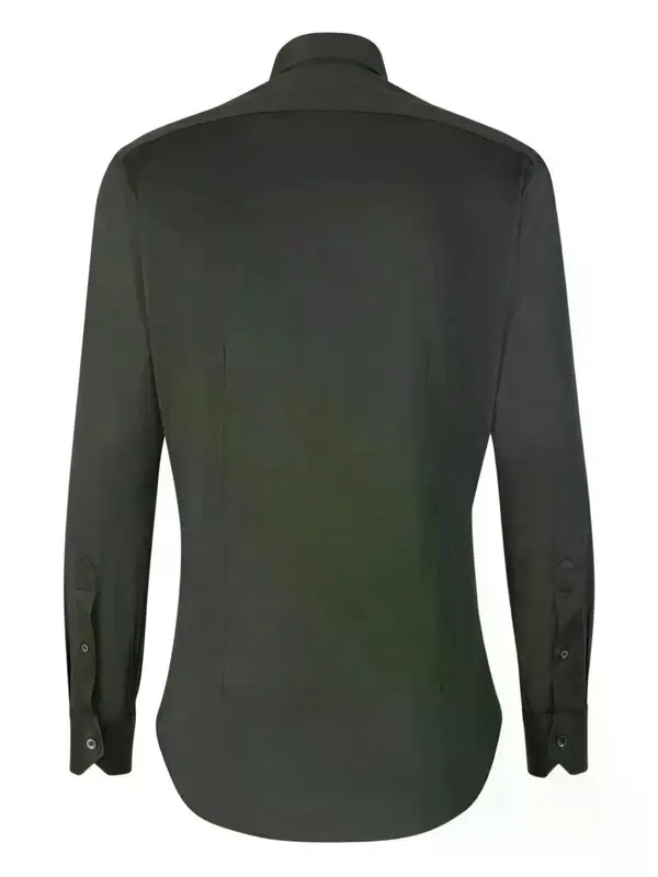 FRAY Tailored Long-sleeve Shirt - Green