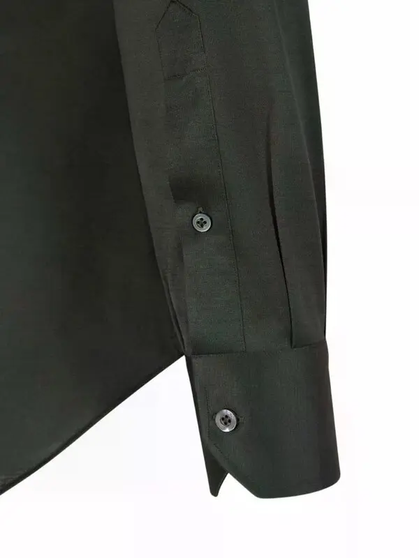 FRAY Tailored Long-sleeve Shirt - Green