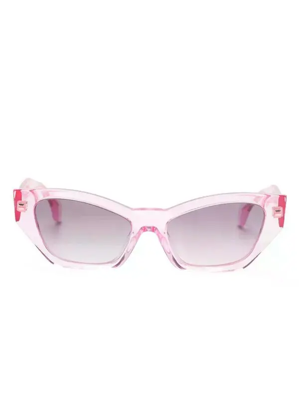 Versace Cat-eye Frame Sunglasses - Pink