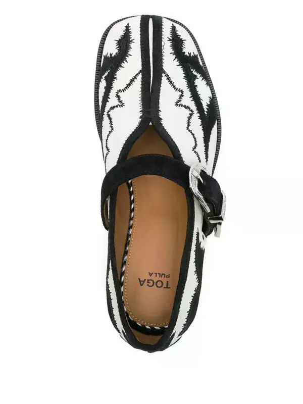 Toga Suede Ballet Flats