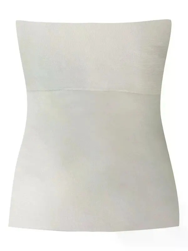 MISCI Ivete Strapless Top - White