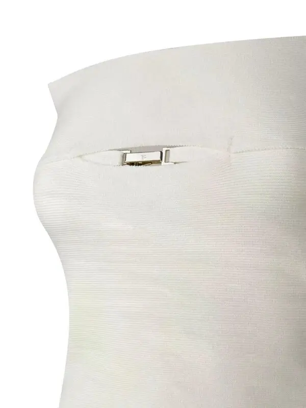 MISCI Ivete Strapless Top - White