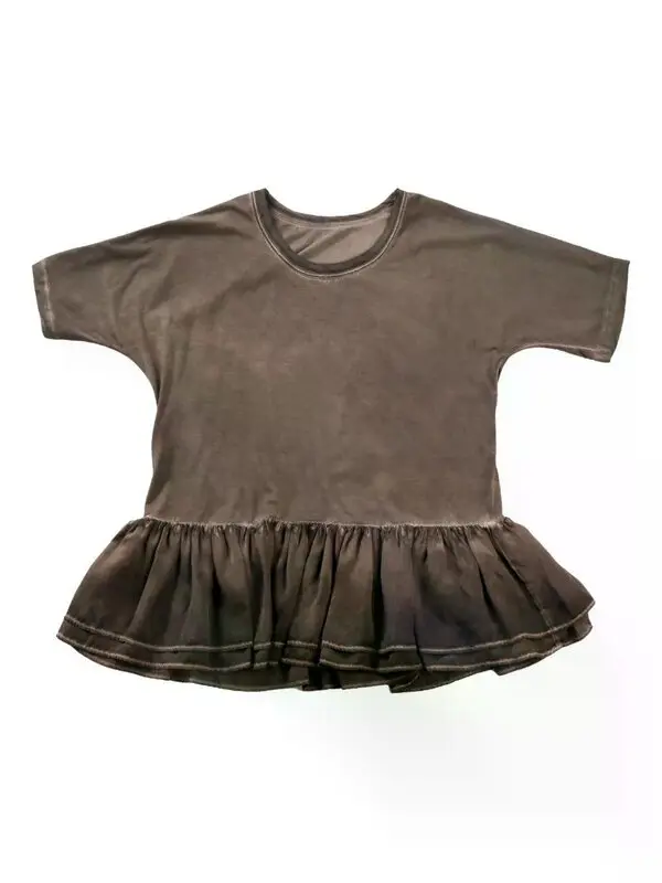 UMA WANG Peplum T-shirt