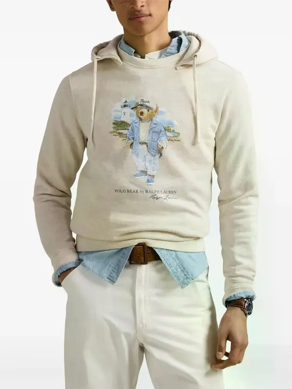 Polo Ralph Lauren Bear-motif Hoodie