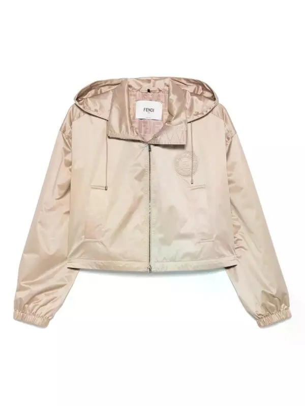 Fendi Logo-patch Jacket