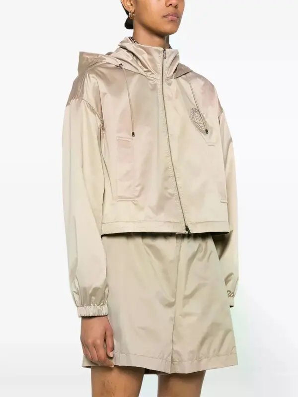 Fendi Logo-patch Jacket