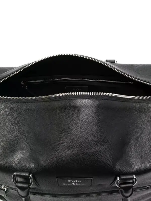 Polo Ralph Lauren Leather Duffle Bag - Black