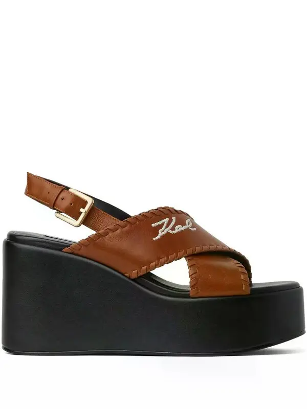 Karl Lagerfeld Wendy Whipstitch Sandals