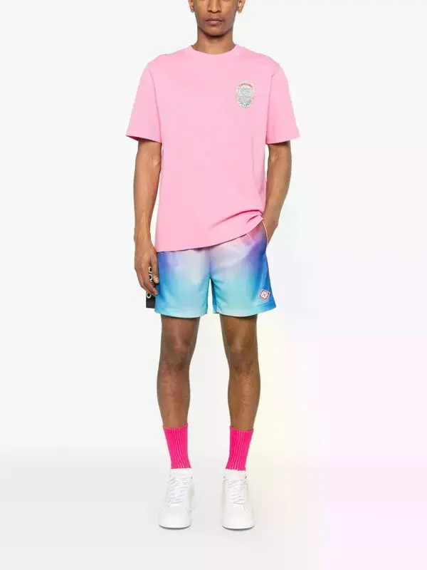 Casablanca Birdseye Shorts - Black