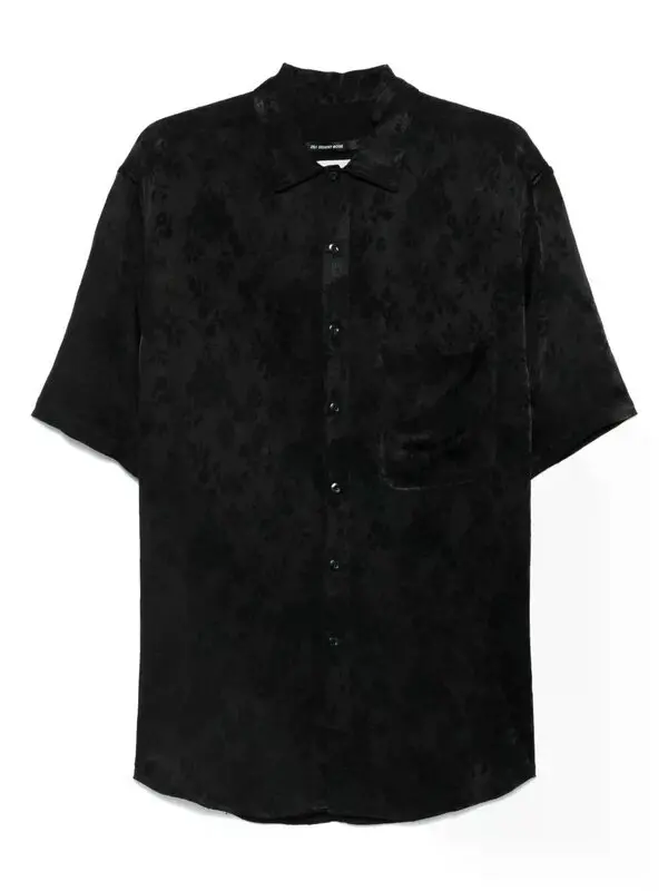 SONG FOR THE MUTE Floral-jacquard Shirt