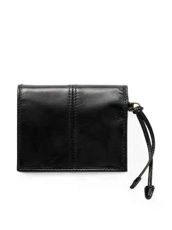 Prada Small Leather Wallet - Black