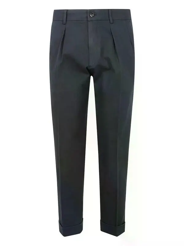 Incotex Cotton Straight-leg Trousers